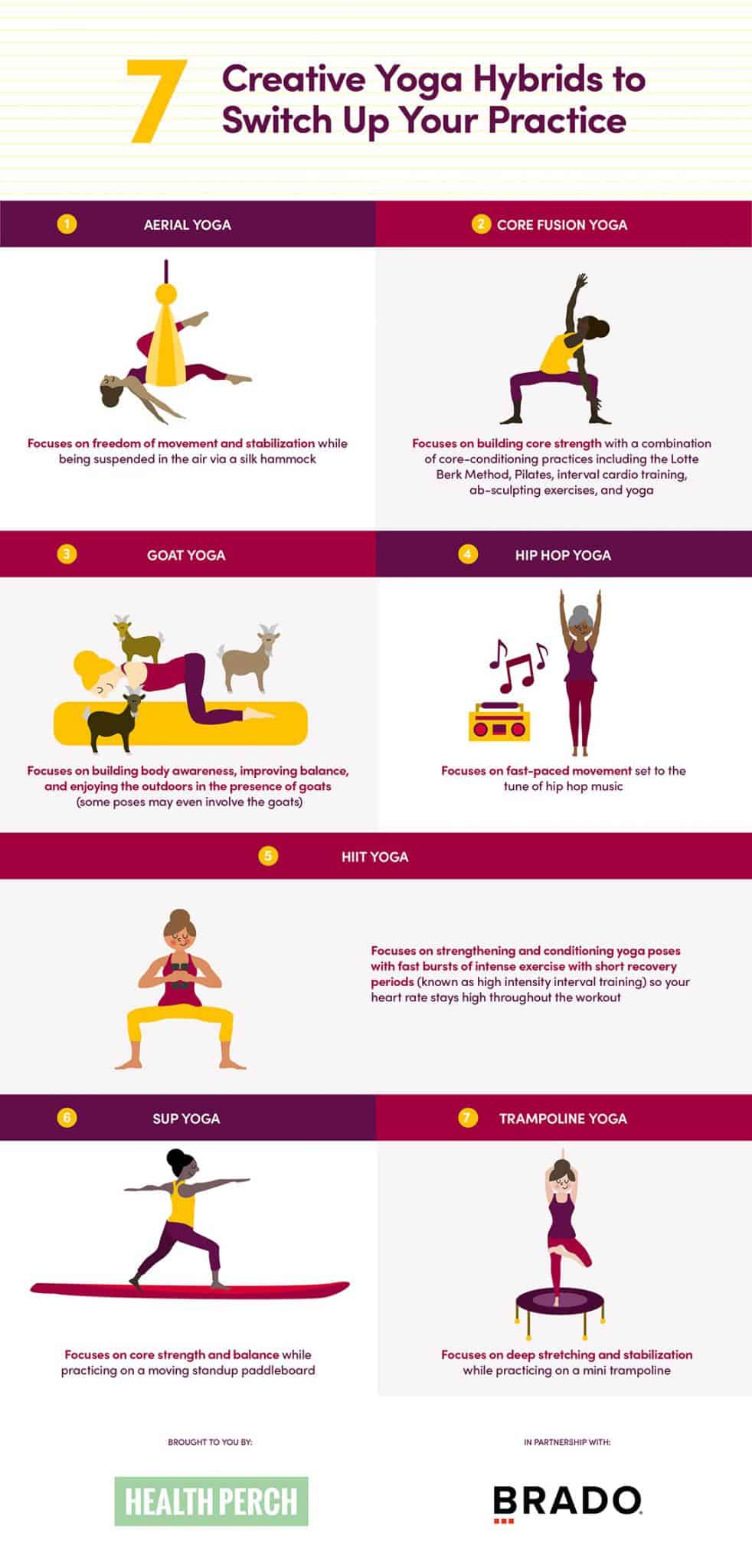 7 Creative Yoga Hybrids to Switch Up Your Practice - Health Perch